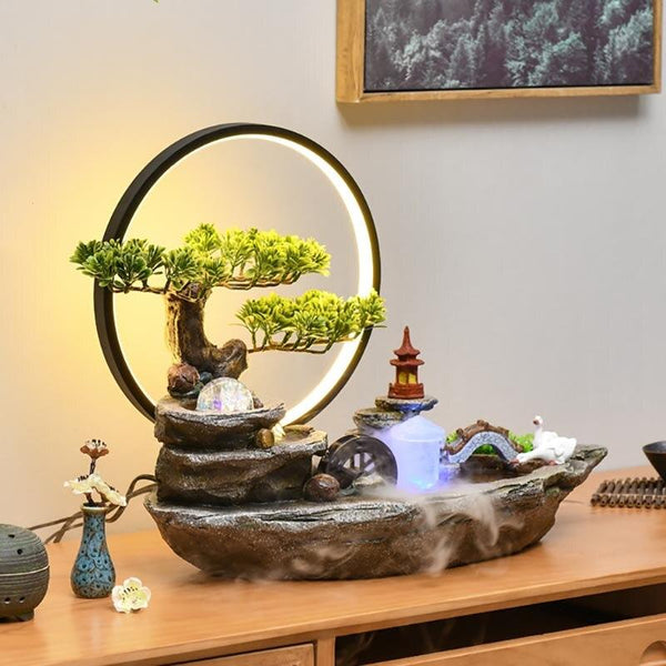 Zen attitude fontaine | Pause fontaine